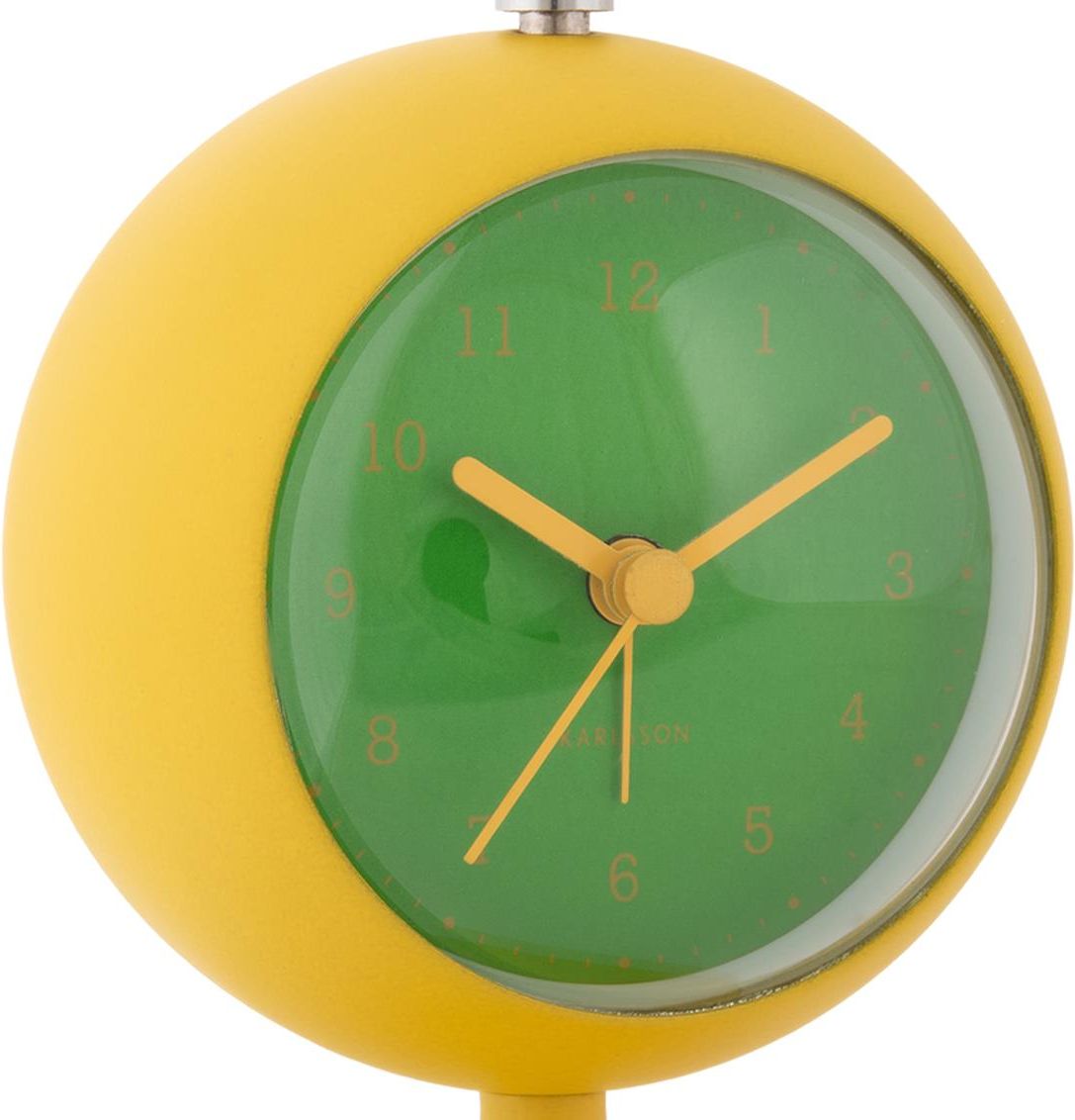 Karlsson Alarm Clock Funky Retro Bright Yellow (Ka5991By) - Opinie i ...
