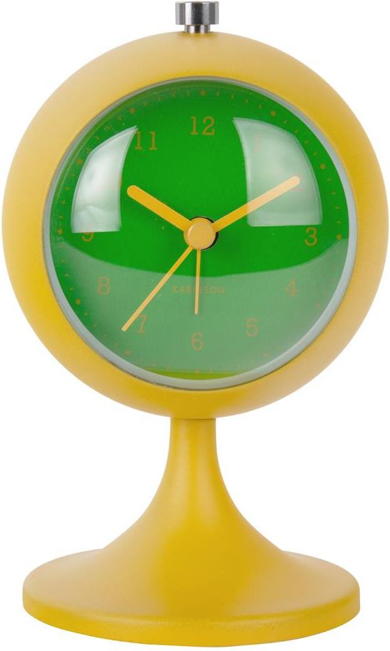 Karlsson Alarm Clock Funky Retro Bright Yellow (Ka5991By) - Opinie i ...
