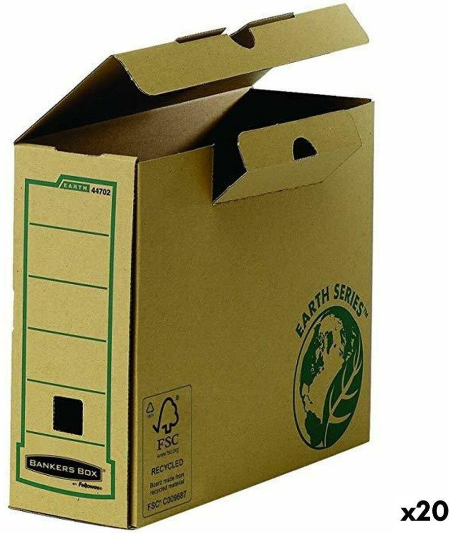 Fellowes File Box Brown A4 100mm (20 Units) (S8434588) - Ceny i opinie ...
