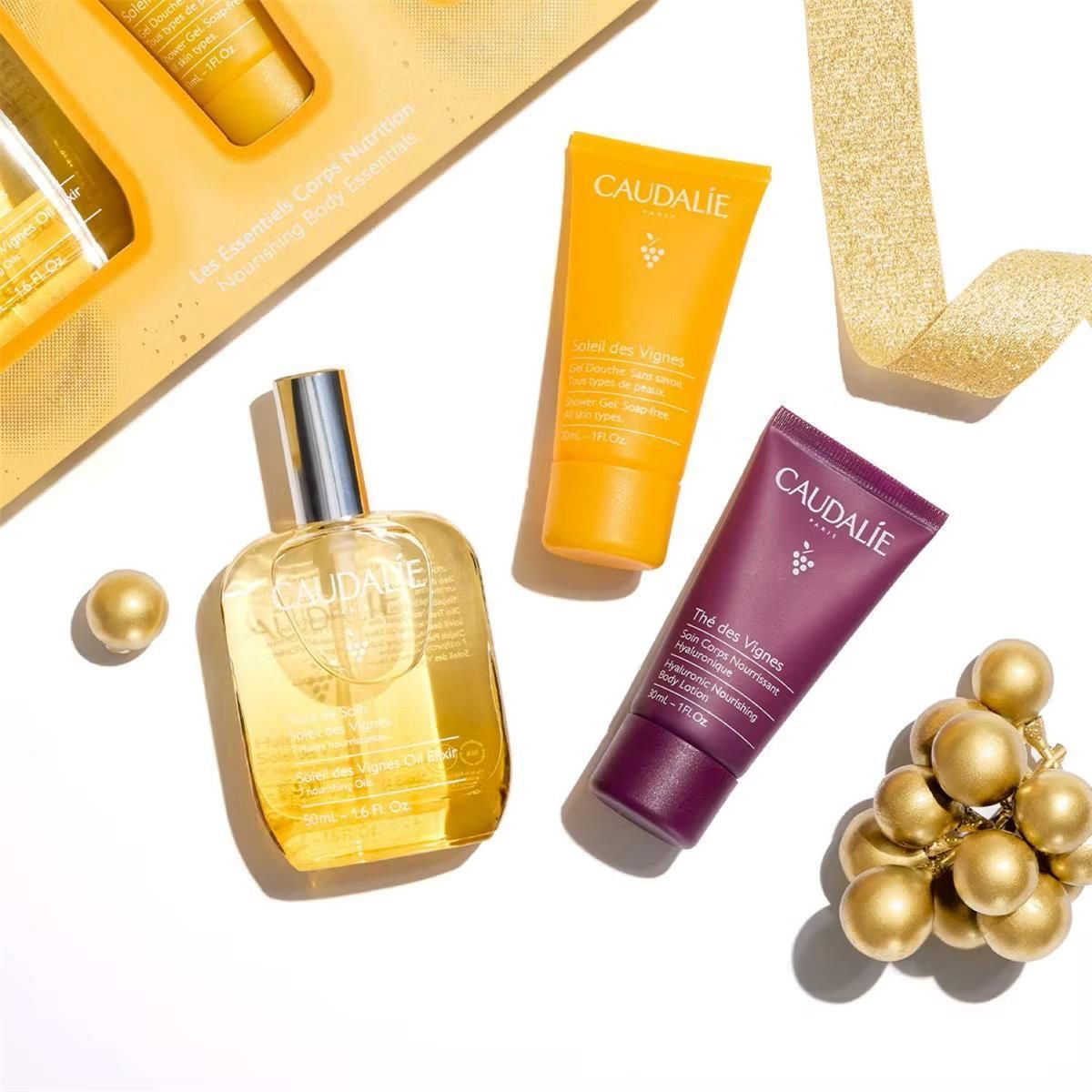 Caudalie Nourishing Body Essentials Set Zestaw Upominkowy Do Ciała ...