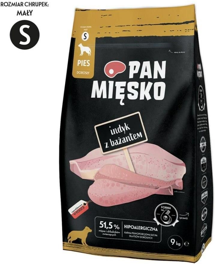 Karma Pan Mięsko Karma S Indyk 9kg - Ceny i opinie - Ceneo.pl