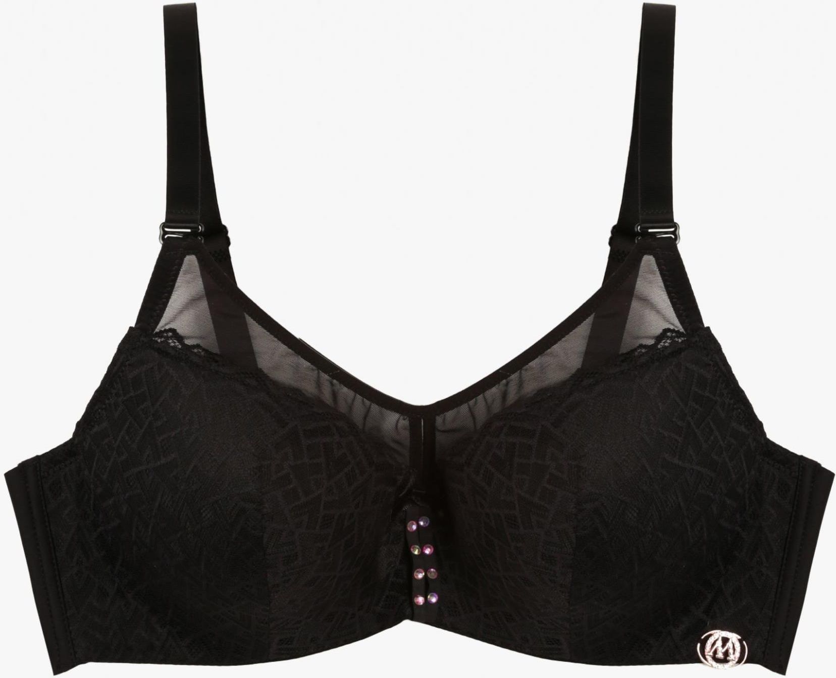 Born2Be Czarny Biustonosz damski 80D Full Cup - Ceny i opinie - Ceneo.pl