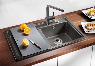 Zlewozmywak Blanco Zenar 45S Ceramika PuraPlus Czarny - Opinie i ceny ...