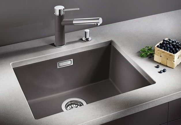 Zlewozmywak Blanco Subline 500-U Biały Z Korkiem Automatycznym (513408 ...