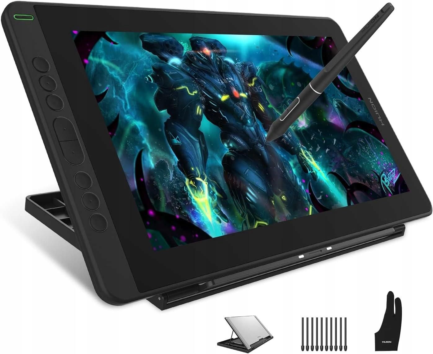 Tablet Tablet graficzny Huion Kamvas 13 RYSIK ZE STOJAKIEM monitor do ...