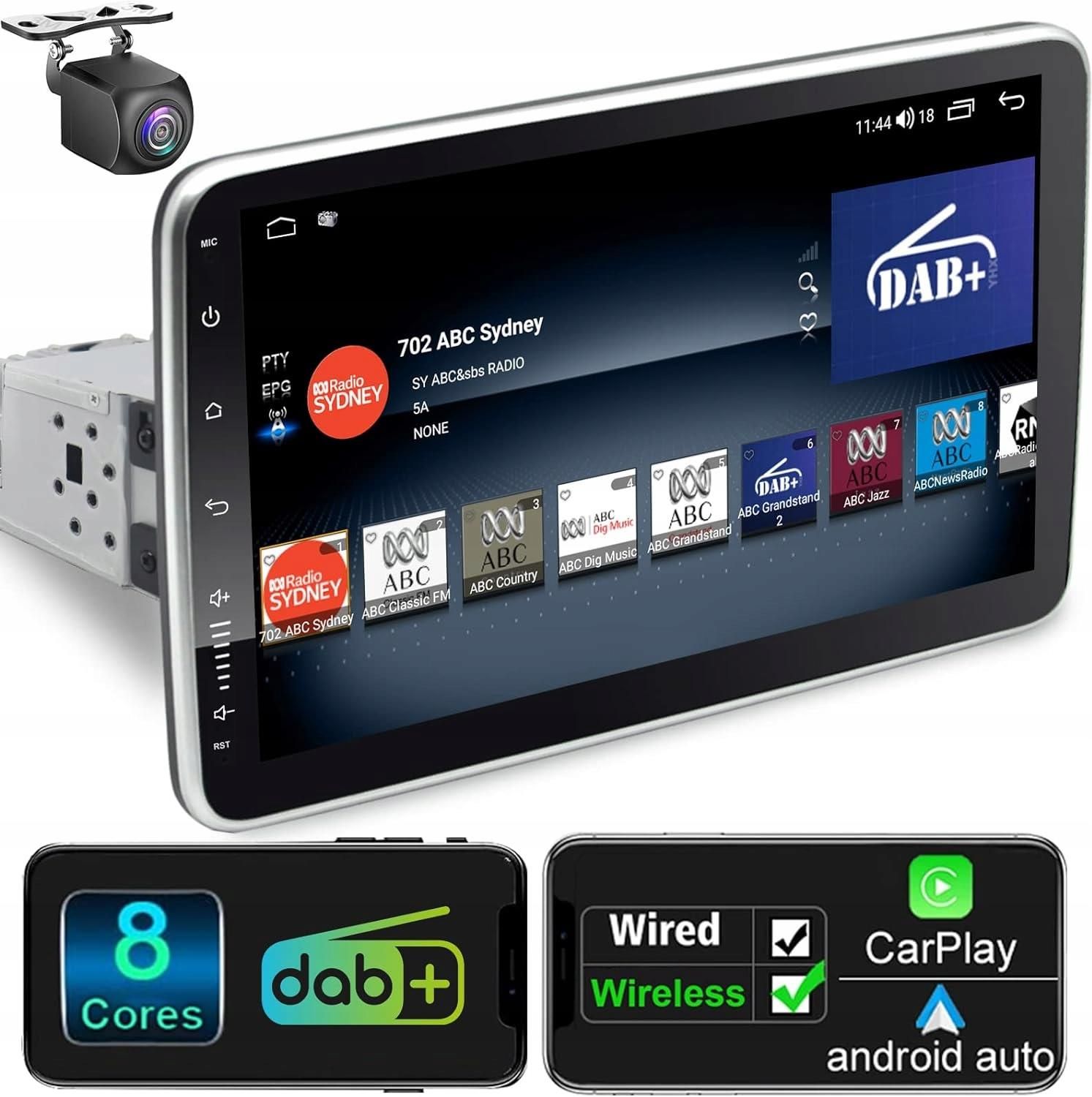 Radioodtwarzacz samochodowy LEROAADZ YT9 Radioodtwarzacz samochodowy ...