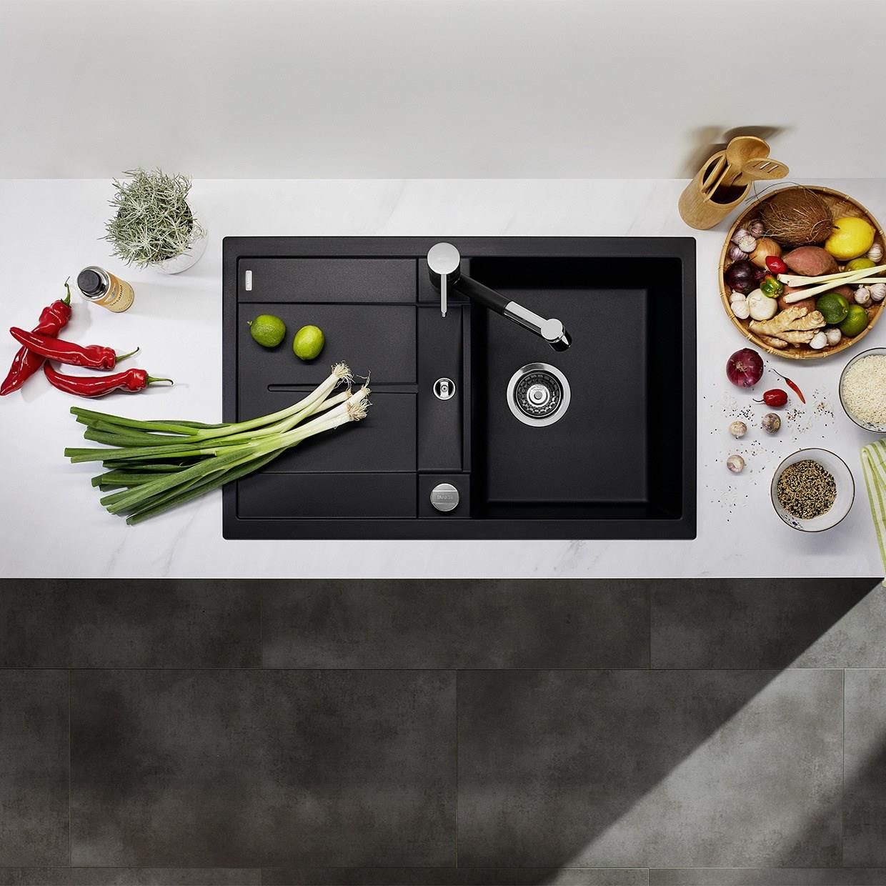 Zlewozmywak Blanco Metra 45 S Silgranit PuraDur Alumetalik (513186 ...