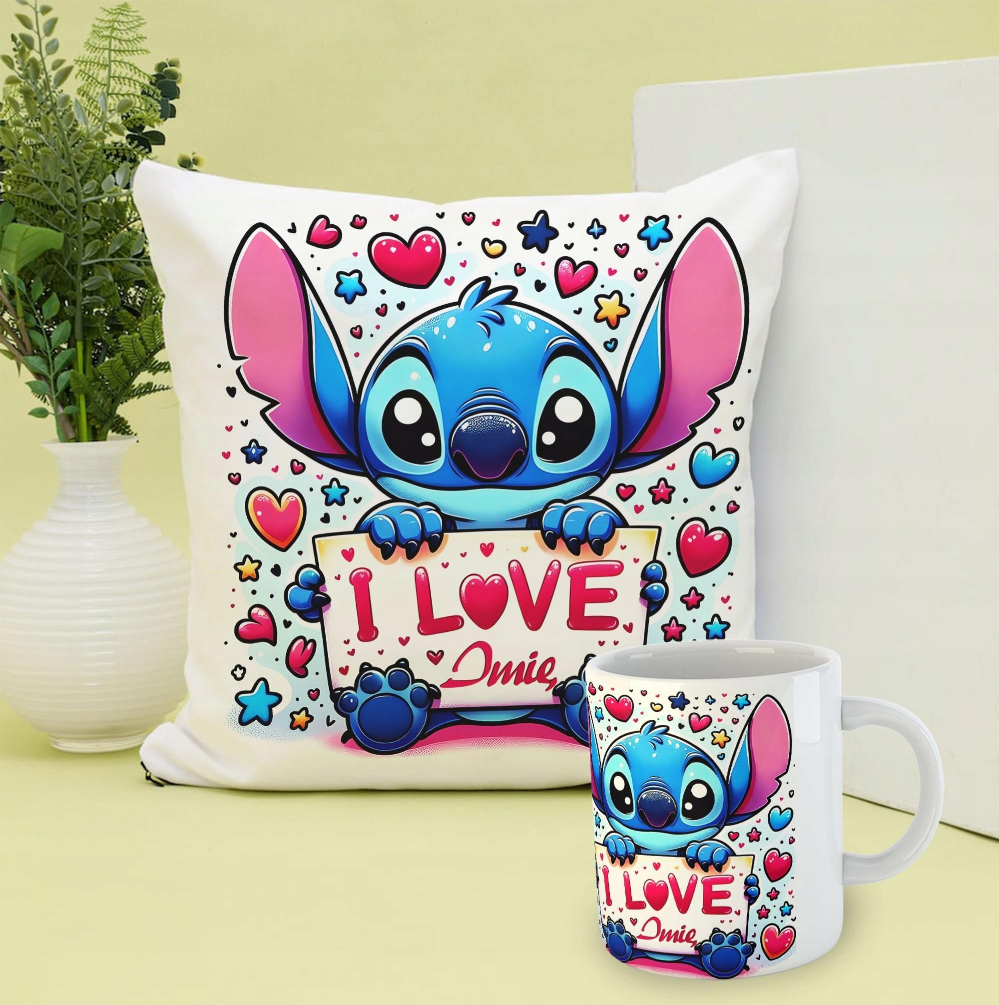 Wyczaruj Prezent Duży Zestaw Prezentowy Poduszka Stich Stitch Angel ...