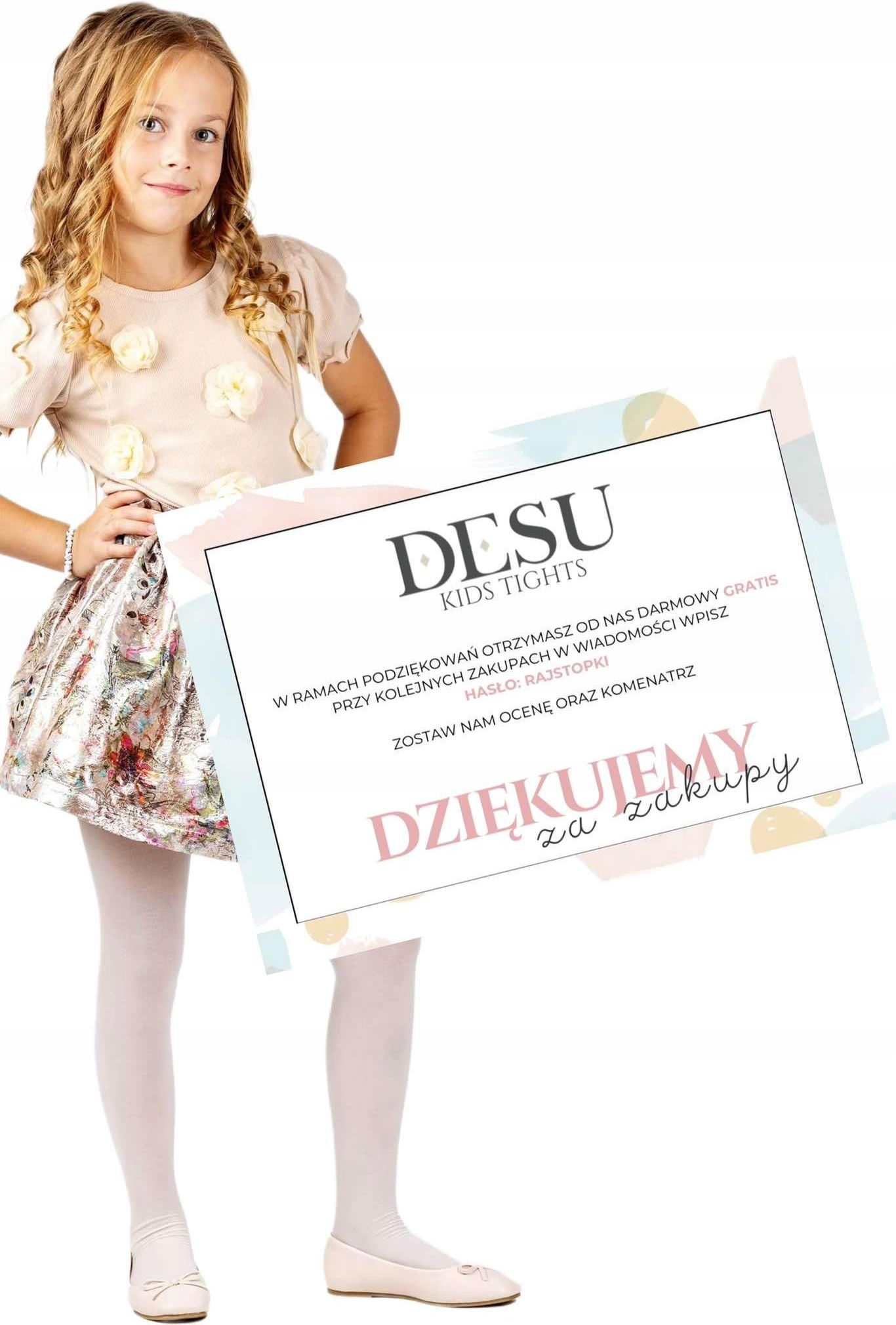 Rajstopy Kropki cienkie 20 den dziecięce Rajstopki Dziewczęce Czarne ...