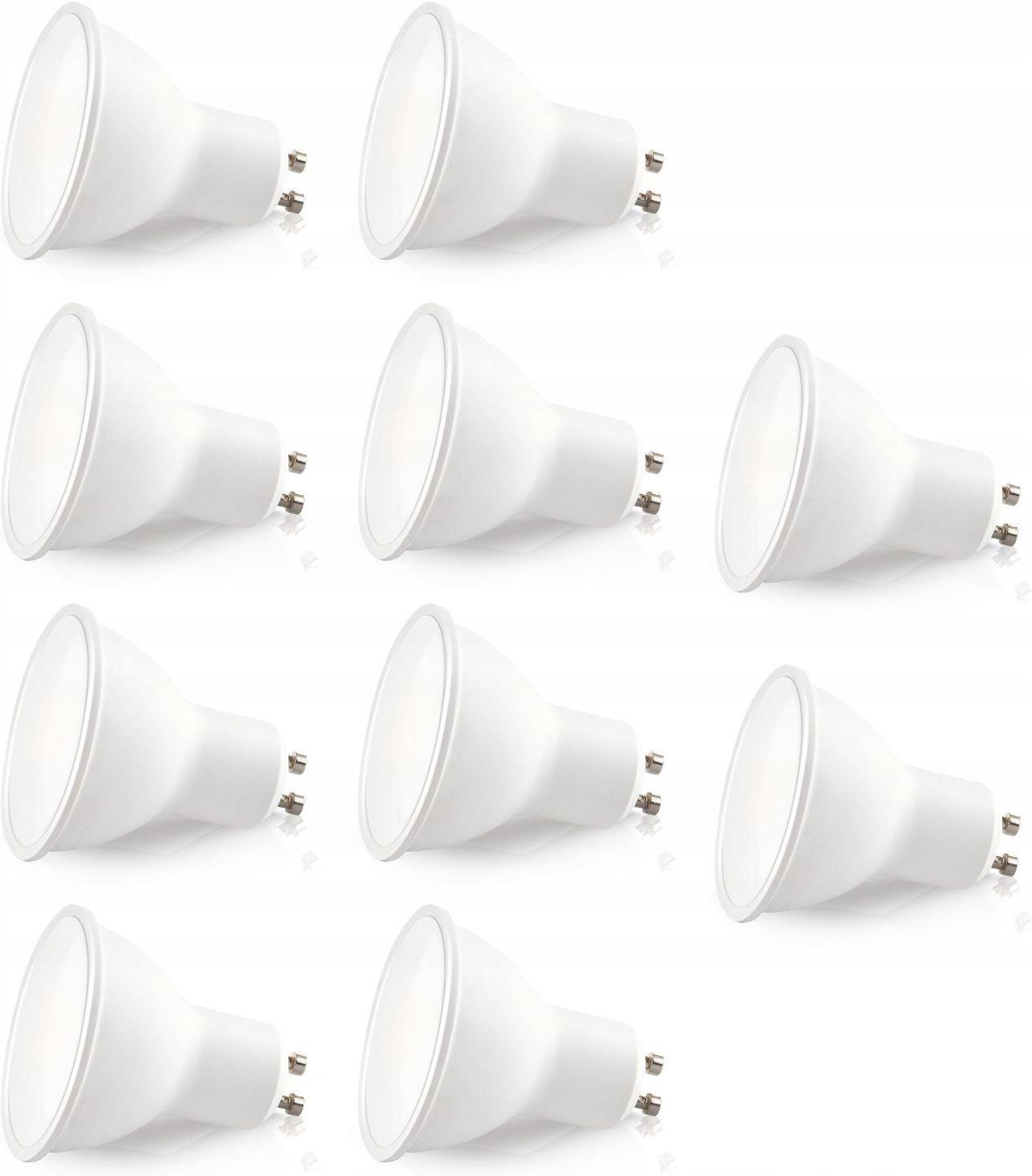 Kobi Zestaw 10X Żarówka Ledowa Led Gu10 1W Barwa Zimna 6000K (Kagu10Zb10Pak) - Opinie i ...