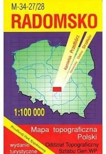 Radomsko mapa topograficzno-turystyczna M-34-27/28 - Ceny i opinie ...