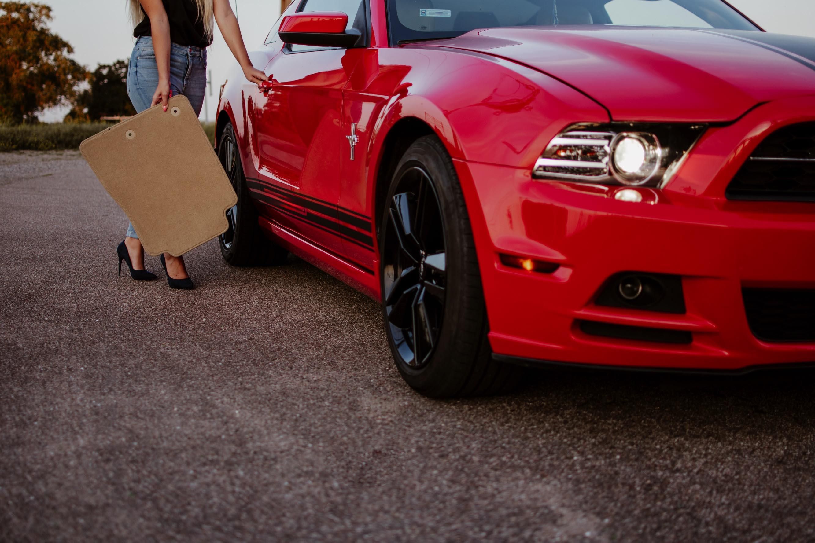 Dywanik samochodowy Wielganizator Dywanik Kierowcy Beżowy Welurowy Toyota Corolla E12 / E13 2002 ...