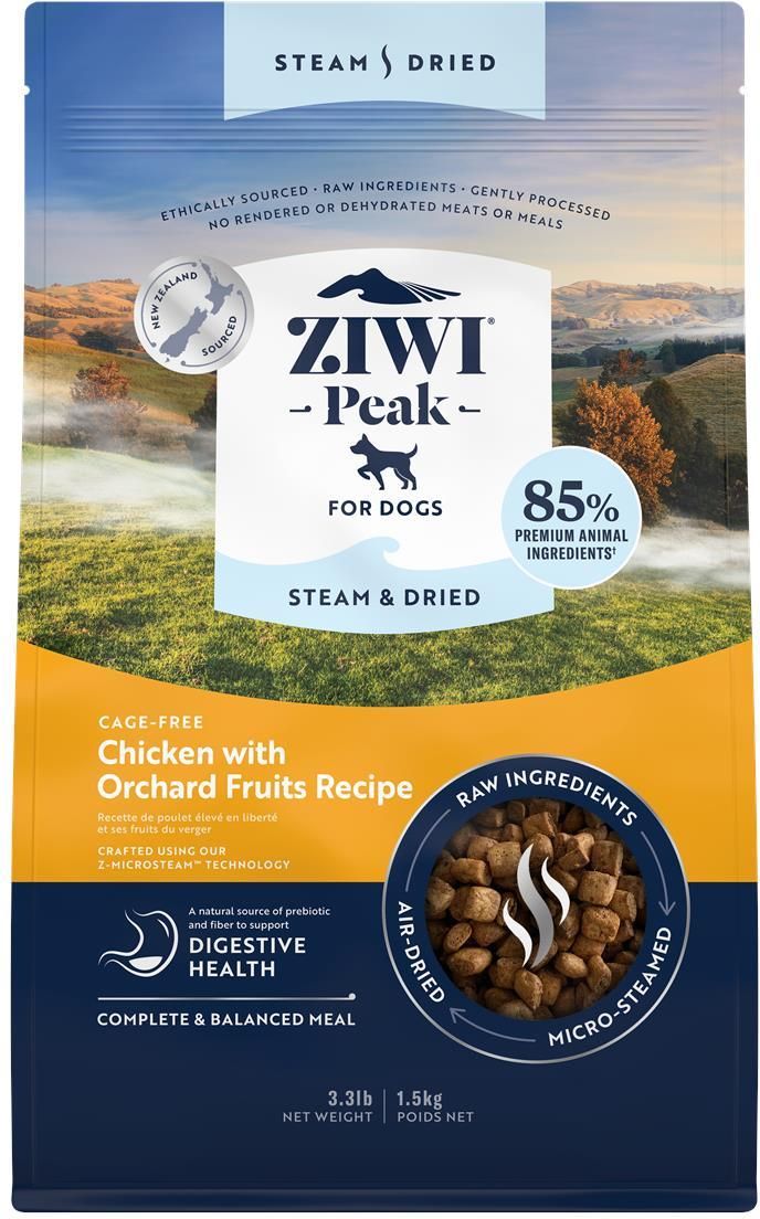 Karma Ziwipeak Steam & Dried Chicken Dog 1,5kg - Ceny i opinie - Ceneo.pl