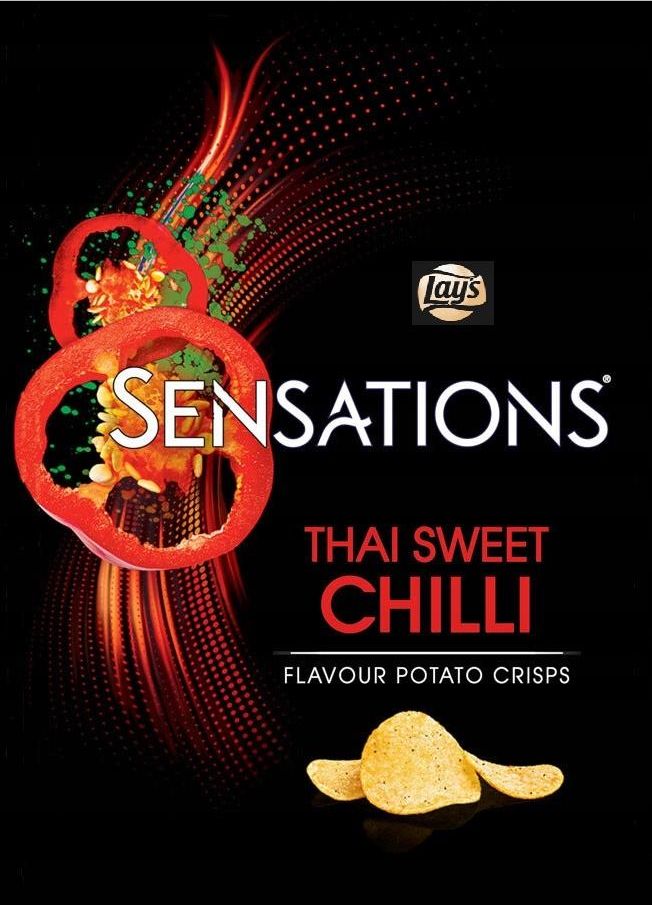 Lay'S Chipsy Sensations Thai Sweet Chilli 150g - Ceny i opinie - Ceneo.pl