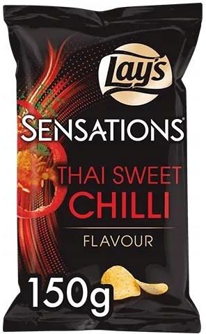 Lay'S Chipsy Sensations Thai Sweet Chilli 150g - Ceny i opinie - Ceneo.pl