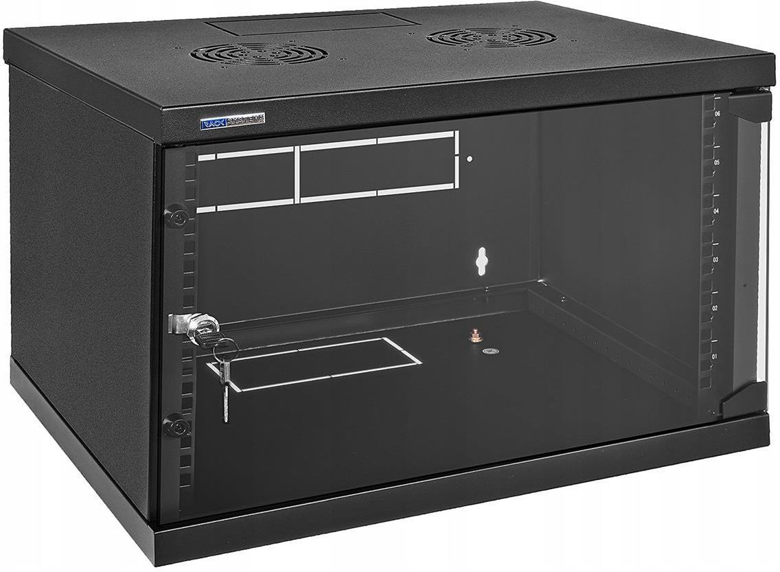Rack Systems WSH5406/B - szafa 19 540x400x6U (5000B) - Opinie i ceny na Ceneo.pl