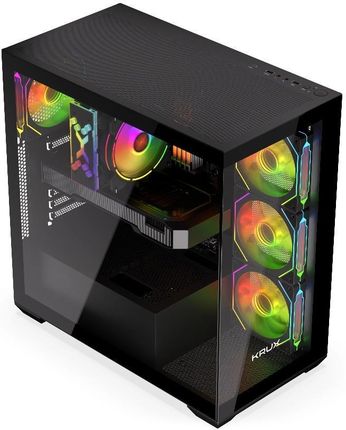 Obudowa komputerowa Krux Exo RGB Czarna - Opinie i ceny na Ceneo.pl