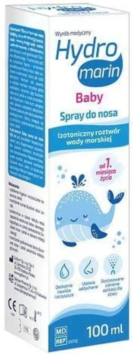 Hydromarin Baby Spray Do Nosa 100 Ml - Opinie i ceny na Ceneo.pl