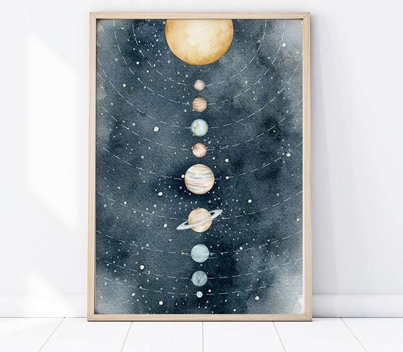 Plakat Kosmos 4 Dla Dziecka Na Ścianę A4 21Cm X 29,7cm - Opinie i ...