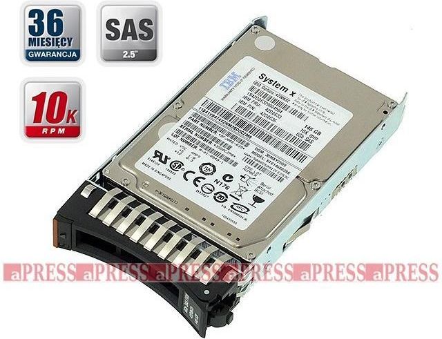 Dysk serwerowy IBM 146GB 2.5 10k SAS 6 Gb/s (42D0633) - Opinie i ceny ...