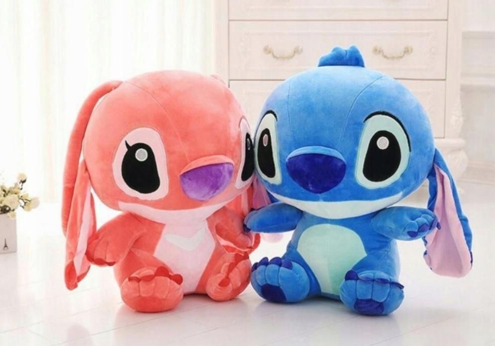 Zestaw 2X Stich Angel Przytulanka Pluszak Miś 35Cm Lilo I Stitch - Ceny ...