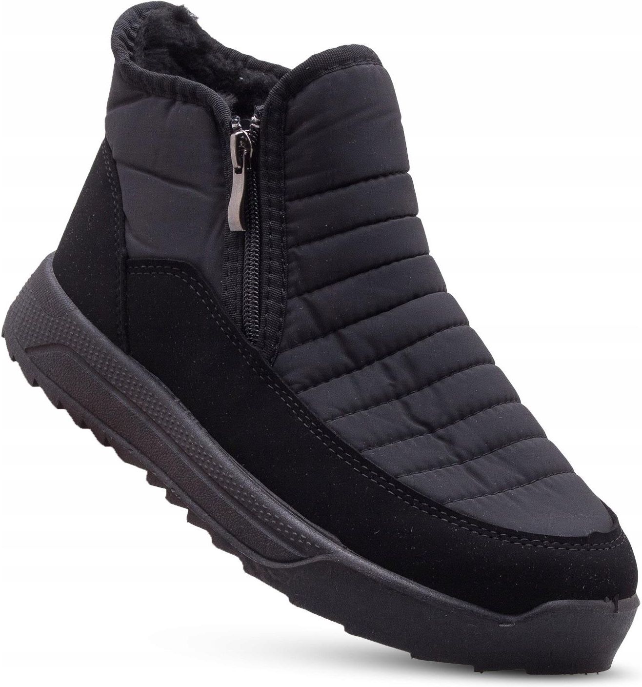 Buty Zimowe Damskie Progress Śniegowce Ocieplane Obuwie PROGJ-21-21 ...