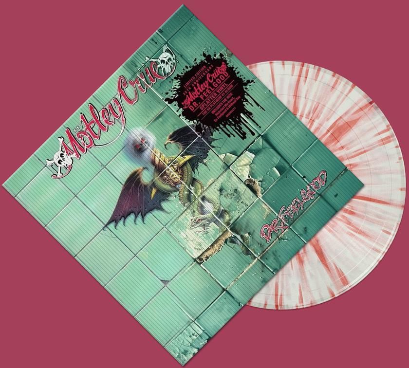 Płyta winylowa Motley Crue: Dr. Feelgood (Red White Splatter) [Winyl ...