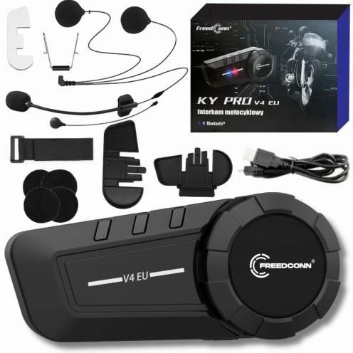 Akcesoria motocyklowe Prospeed Interkom Bluetooth Freedconn Ky Pro V4 ...