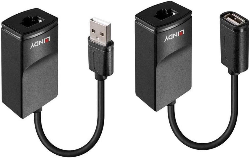 Lindy Adapter USB Adap 60m 1.1 Cat.6 Extender Basic (43365) - Opinie i ...