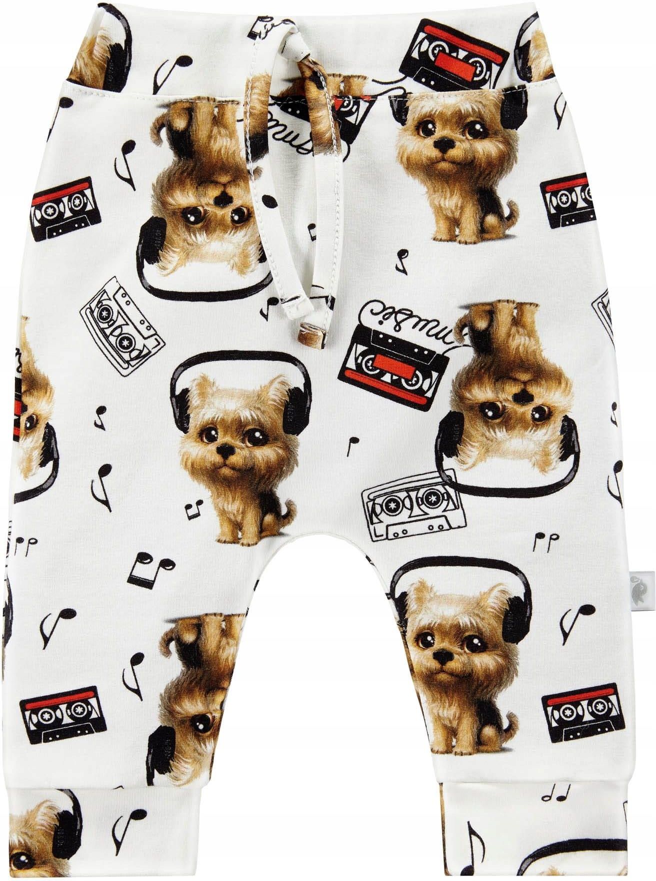 Spodnie niemowlęce Happy Dog 68 - Ceny i opinie - Ceneo.pl