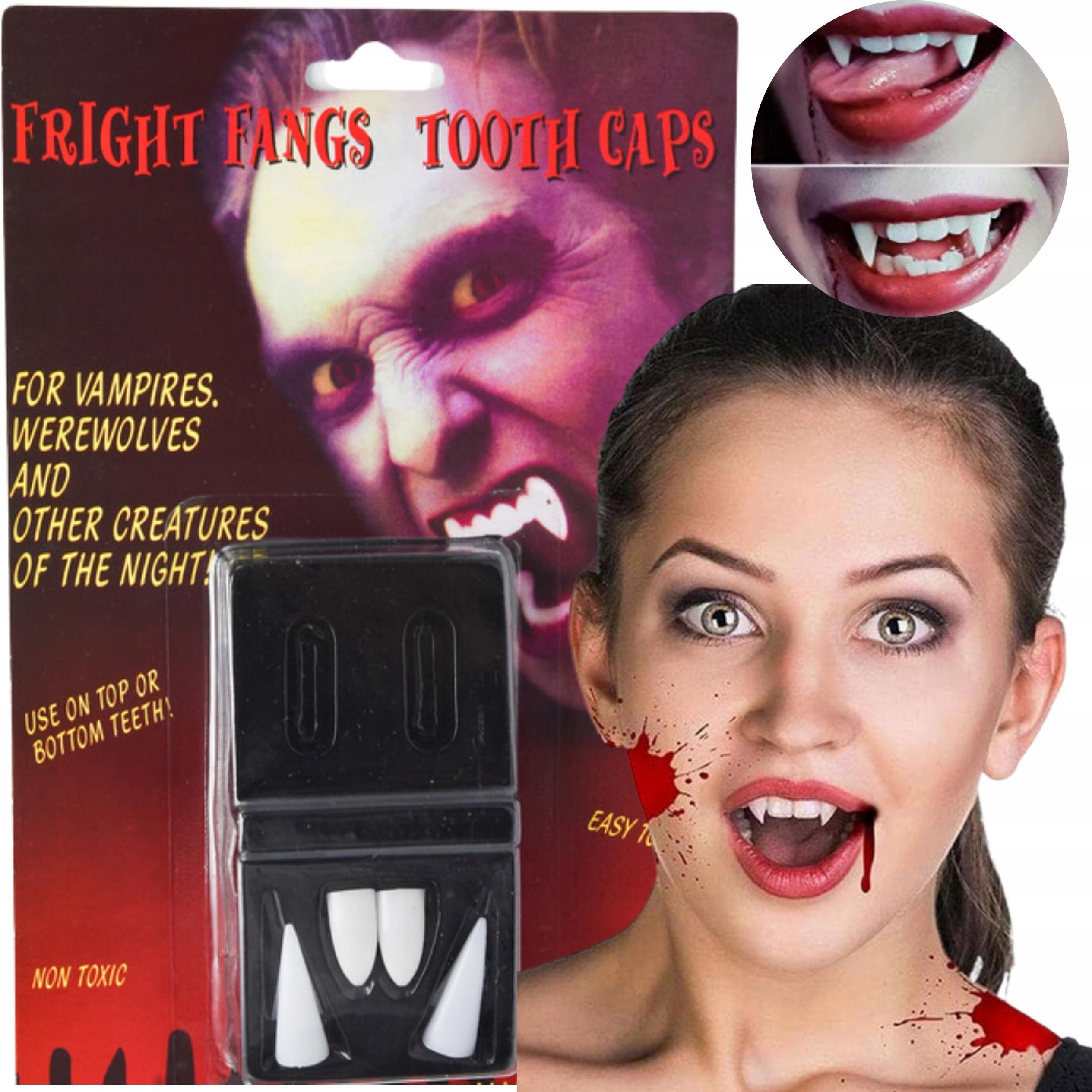 Sztuczne Zeby Kly Wampira Halloween Przebranie - Ceny i opinie - Ceneo.pl