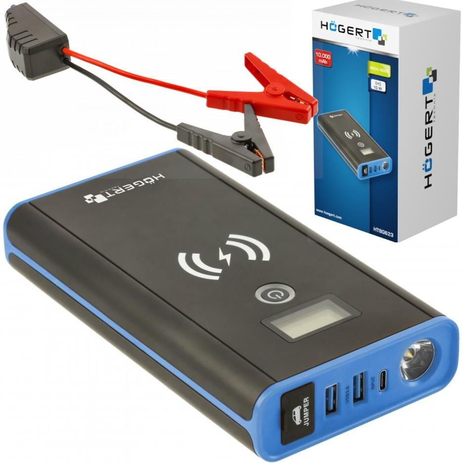 Prostownik do akumulatora Hoegert Technik Hoegert Starter 400A - Opinie i ceny na Ceneo.pl