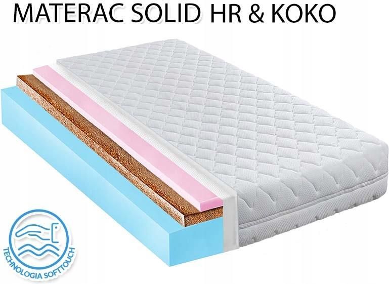 Materac Euromattress 80X190 Polski Materac Ortopedyczny Z Pianką Hr ...