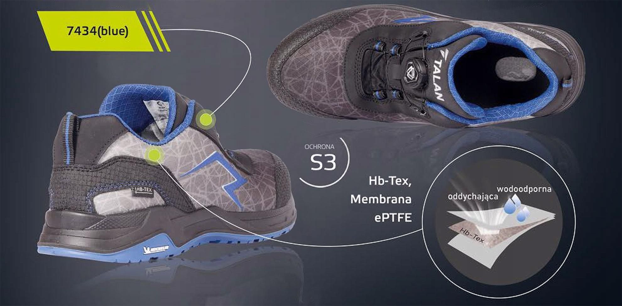 Talan Buty Robocze Bhp Airflex Michelin Wodoodporne Oddychające Esd ...