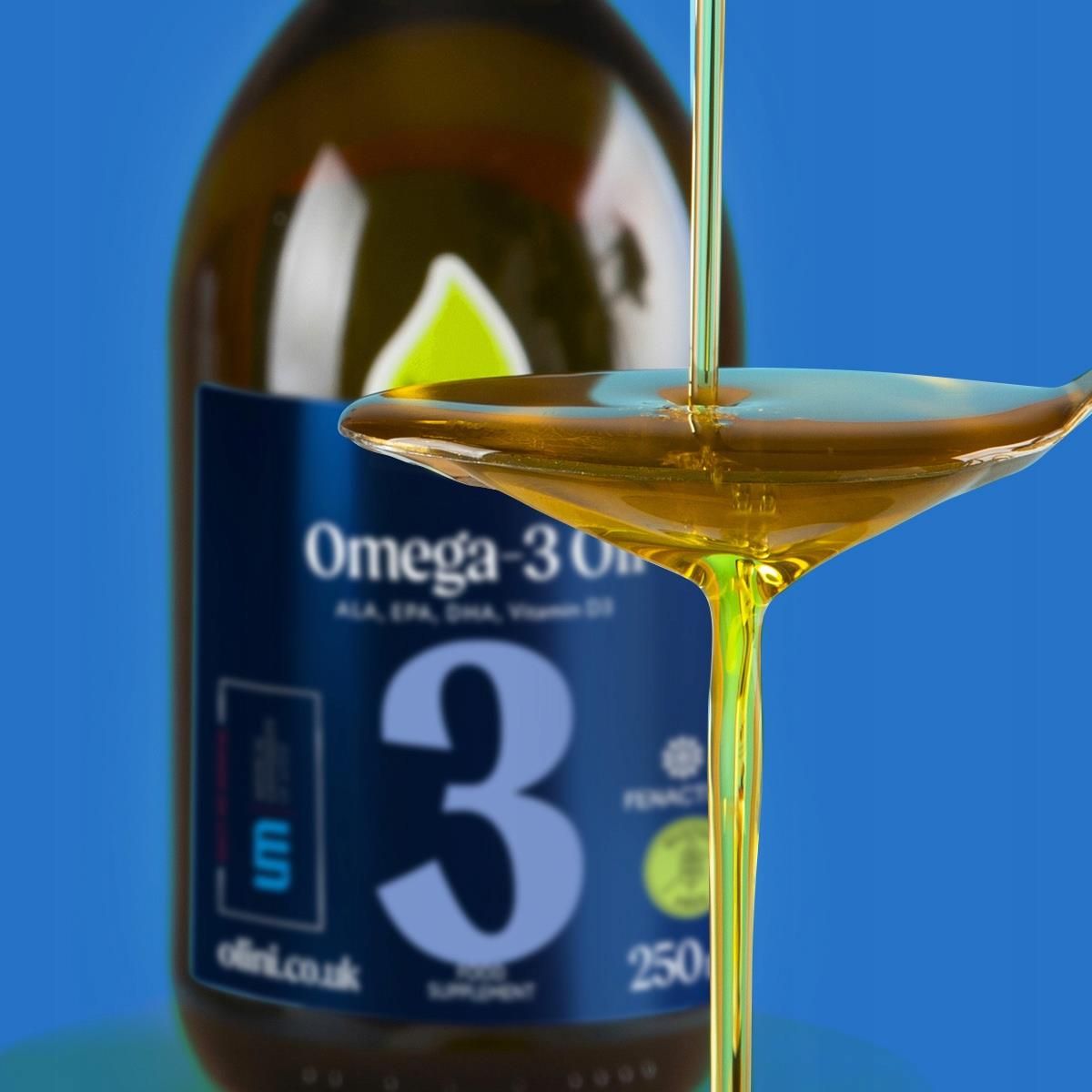 Preparat medycyny naturalnej Olini Olej Omega-3 Tran Czarnuszka Rybi ...