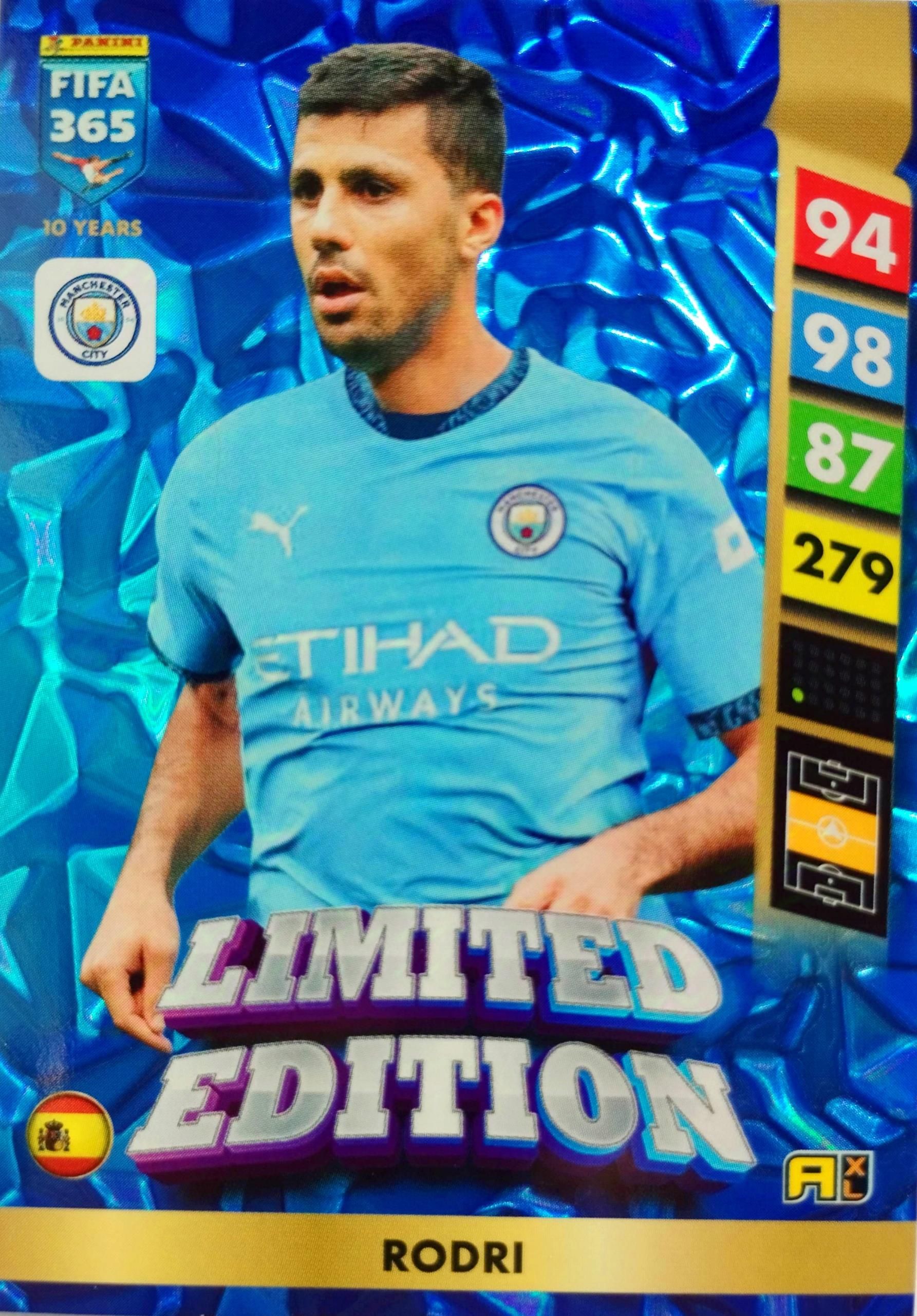 Panini Fifa 365 2025 Limited Rodri Manchester City - Ceny i opinie ...