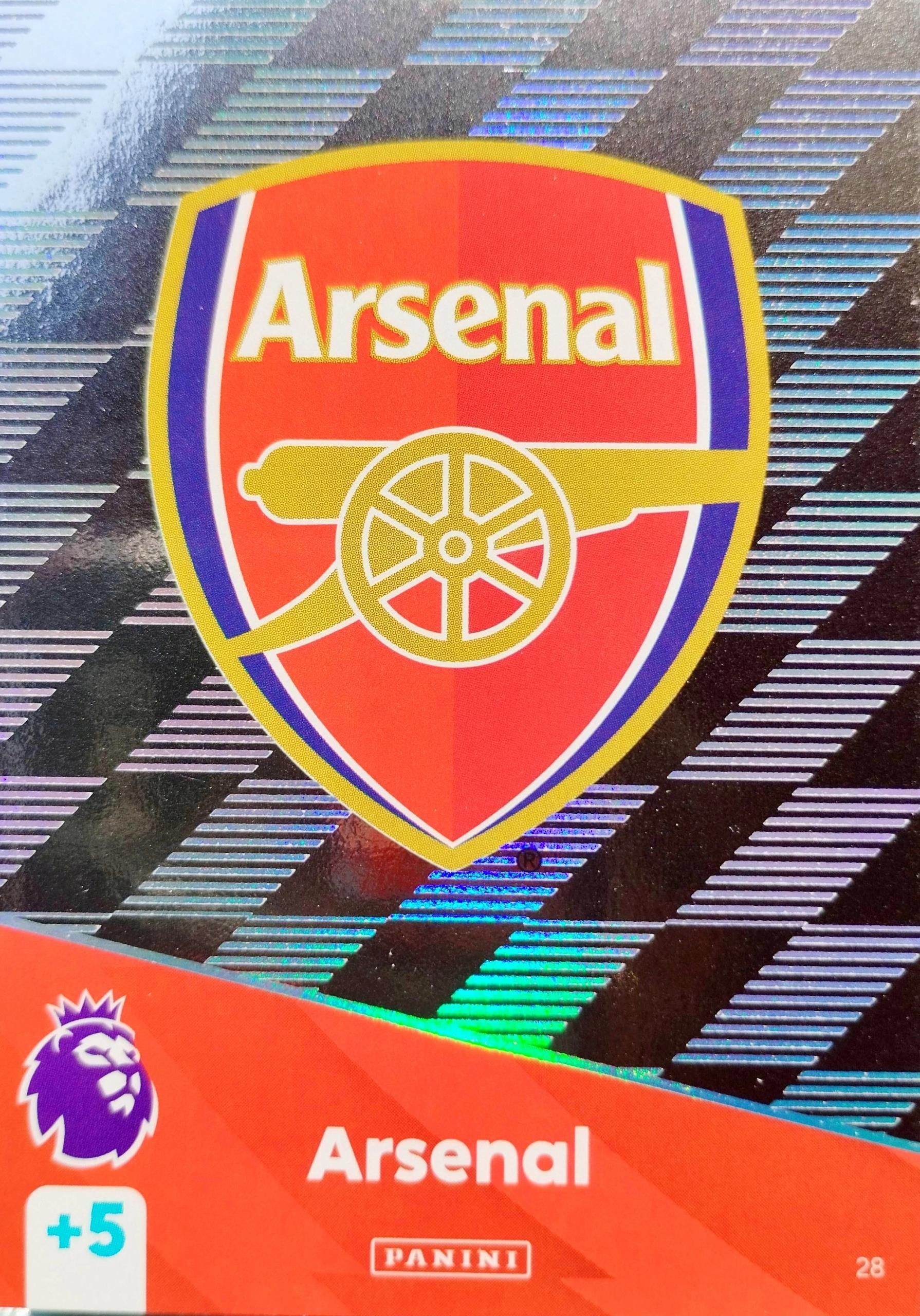 Premier League 2025 Club Crest Logo 28 Arsenal - Ceny i opinie - Ceneo.pl