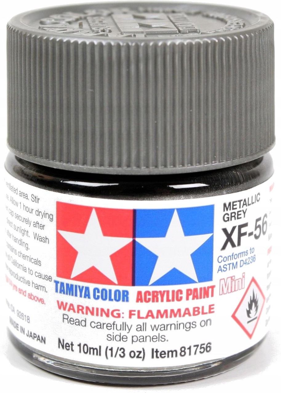 Tamiya Xf-56 Farba Akrylowa Metallic Grey 10Ml - Ceny i opinie - Ceneo.pl