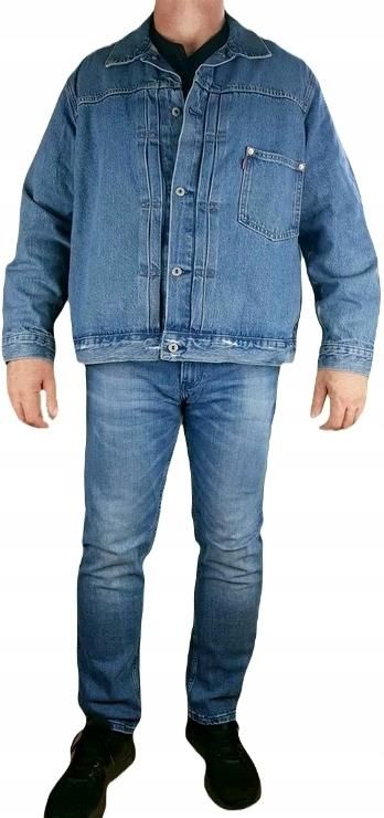 Levi's męska kurtka Trucker Type I -dla dużego faceta oryg. A31740004 ...