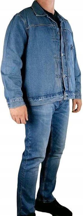 Levi's męska kurtka Trucker Type I -dla dużego faceta oryg. A31740004 ...