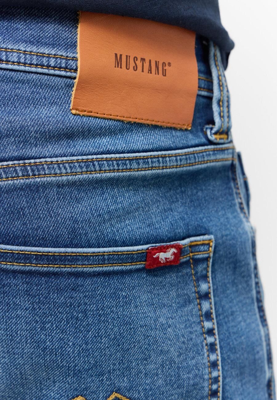 MUSTANG OREGON SLIM MĘSKIE SPODNIE JEANSOWE JEANSY DŻINSY DENIM BLUE ...
