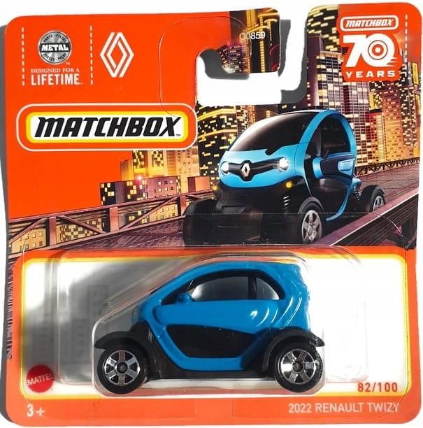 Samochód 82/100 MATCHBOX 2022 RENAULT TWIZY MBX METRO 2023 - Ceny i ...