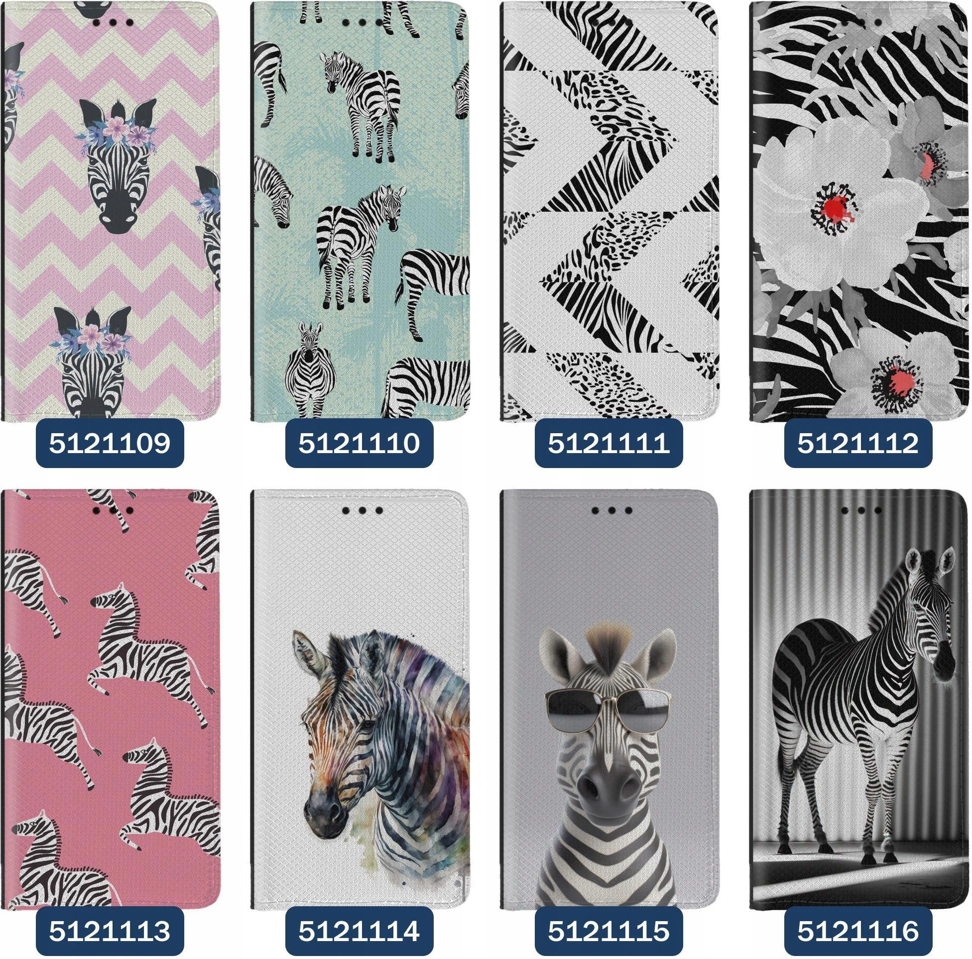 Superetui Etui Z Klapką Do Samsung Galaxy A13 5G A04S Zebra Afryka Pasy ...