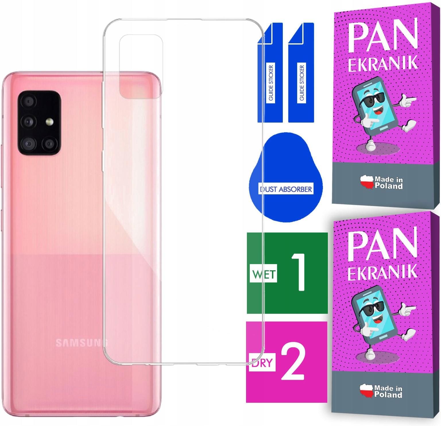 Etui Do Samsung Galaxy A51 5G Dopasowane Przezroczyste Szkło Oryginalne - Etui na telefon, ceny ...