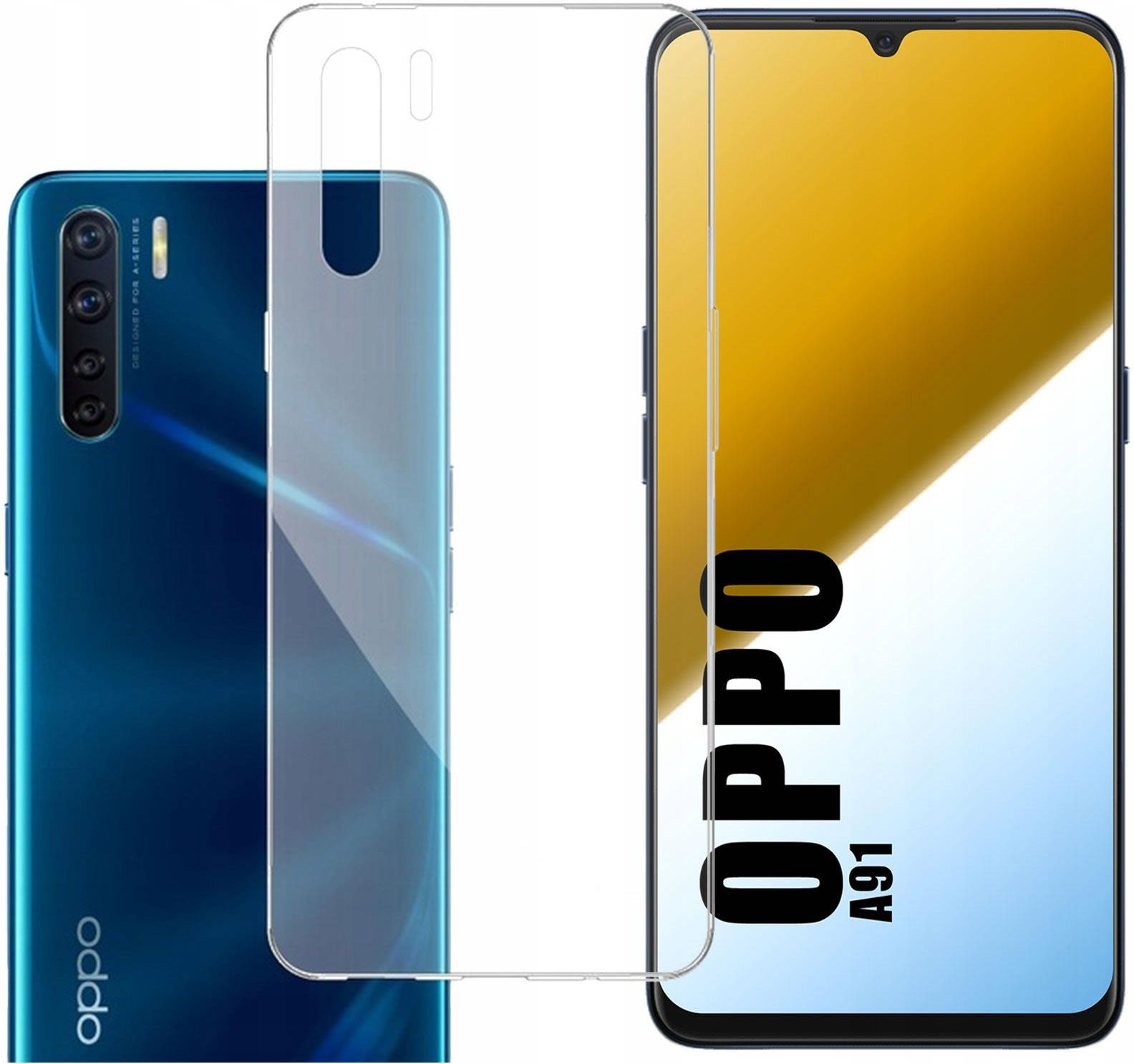 Etui Do Oppo A91 Ochronne Na Telefon Clear Case Wzmocnione Jakość ...