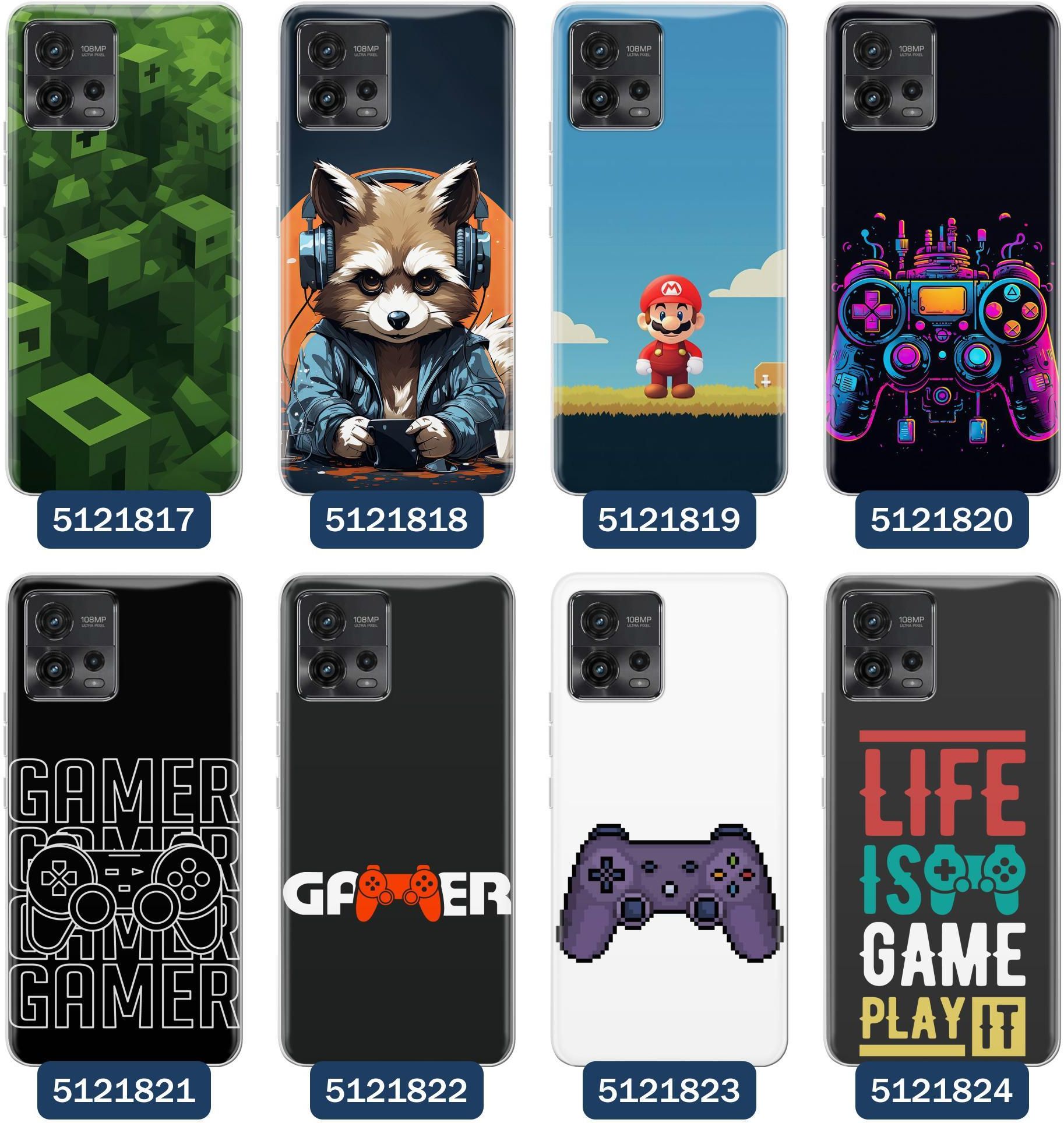 Etui Do Motorola Moto G72 Dla Gracza Gracz Gamer Pad Gry Kontroler ...