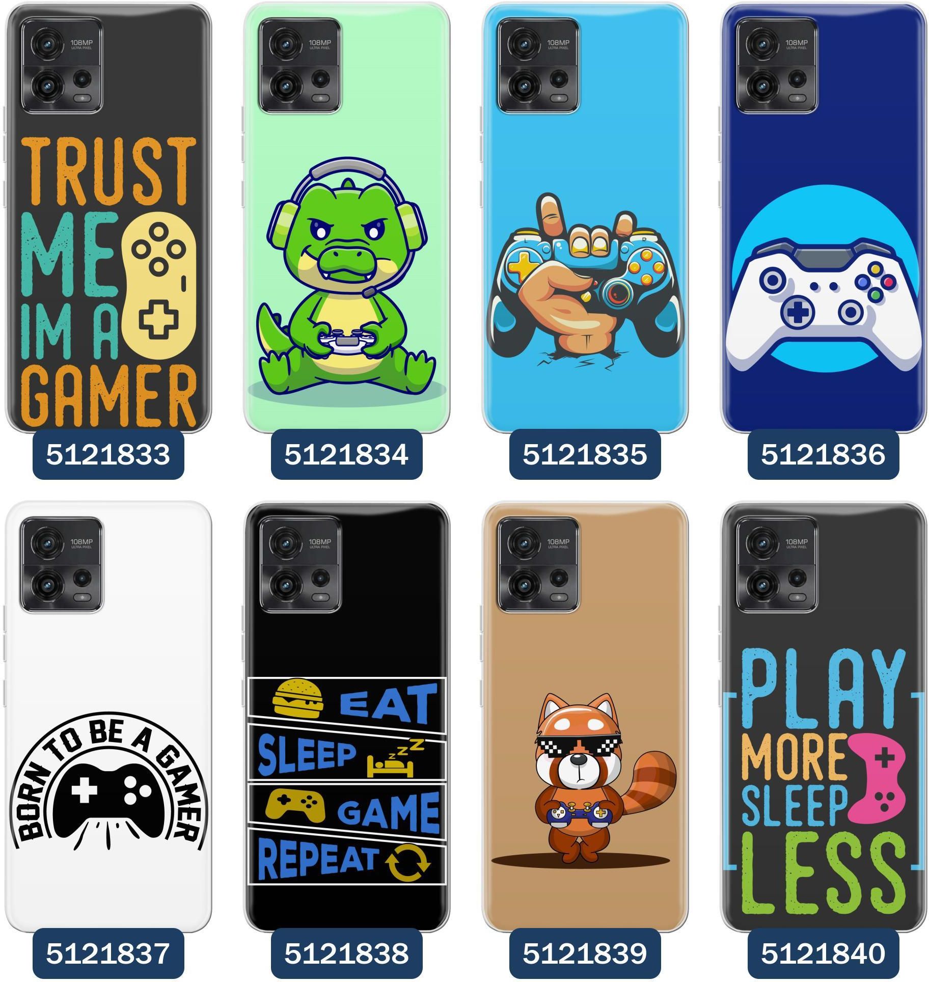 Etui Do Motorola Moto G72 Dla Gracza Gracz Gamer Pad Gry Kontroler ...
