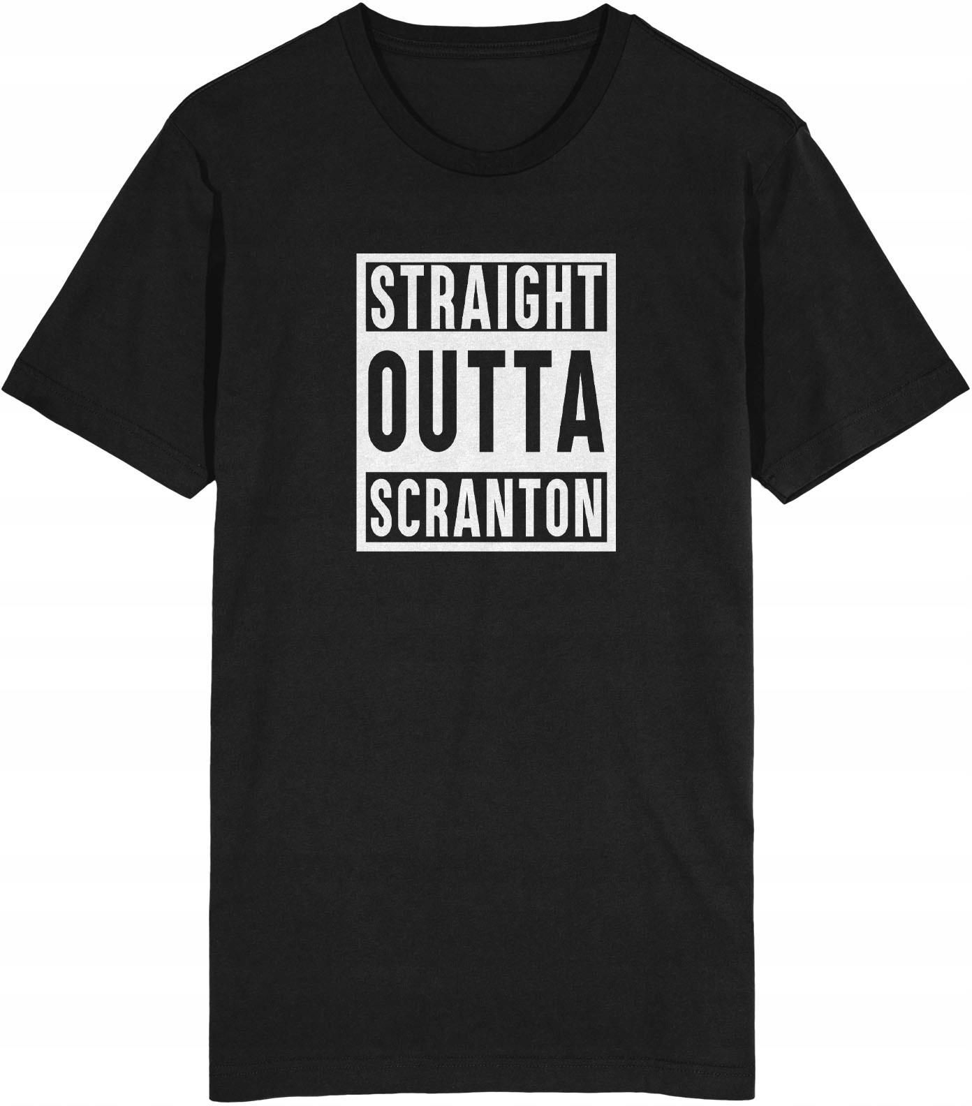 Straight Outta Scranton Koszulka The Office Serial - Ceny i opinie ...