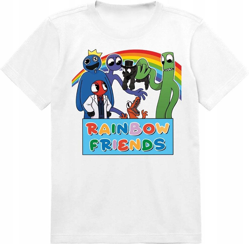 T-shirt Koszulka Rainbow Friends 140 Jakość - Ceny i opinie - Ceneo.pl