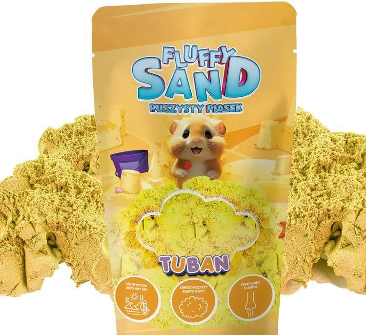 Tuban Fluffy Sand 90G Puszysty Piasek Żółty - Ceny i opinie - Ceneo.pl